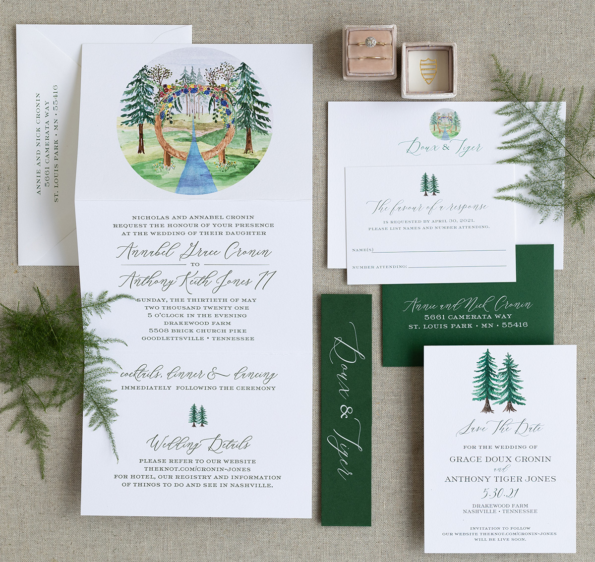 Doux & Tiger - Katie Murphy Design & Stationery