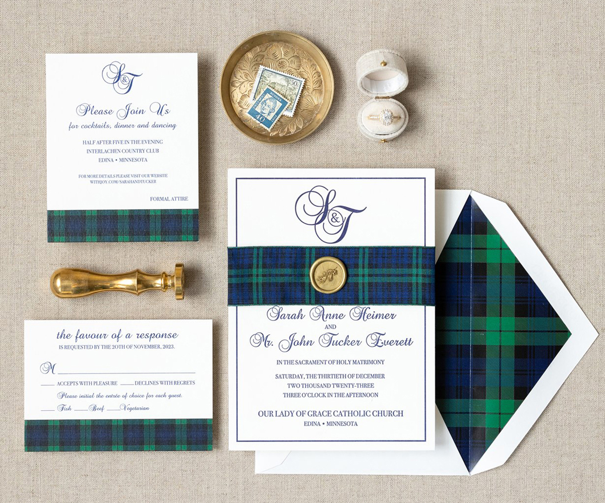 Sarah & Tucker - Katie Murphy Design & Stationery